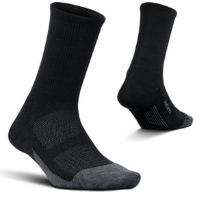 Feetures Merino 10 Cushion Quarter- Wool Athletic Socks for Men & Women ...