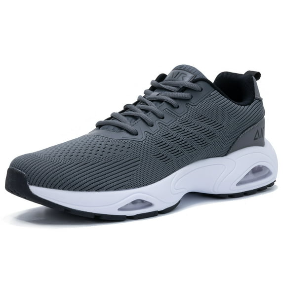 FefiYo Walking Shoes for Men Tennis Gym Athletic Sneakers Comfortable ...