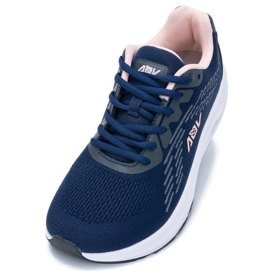 FefiYo Wide Toe Box Shoes Women Walking Plantar Fasciitis Sneakers Arch ...