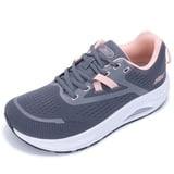 FefiYo Women's Wide Toe Box Orthotic Walking Shoes Arch Support Plantar ...