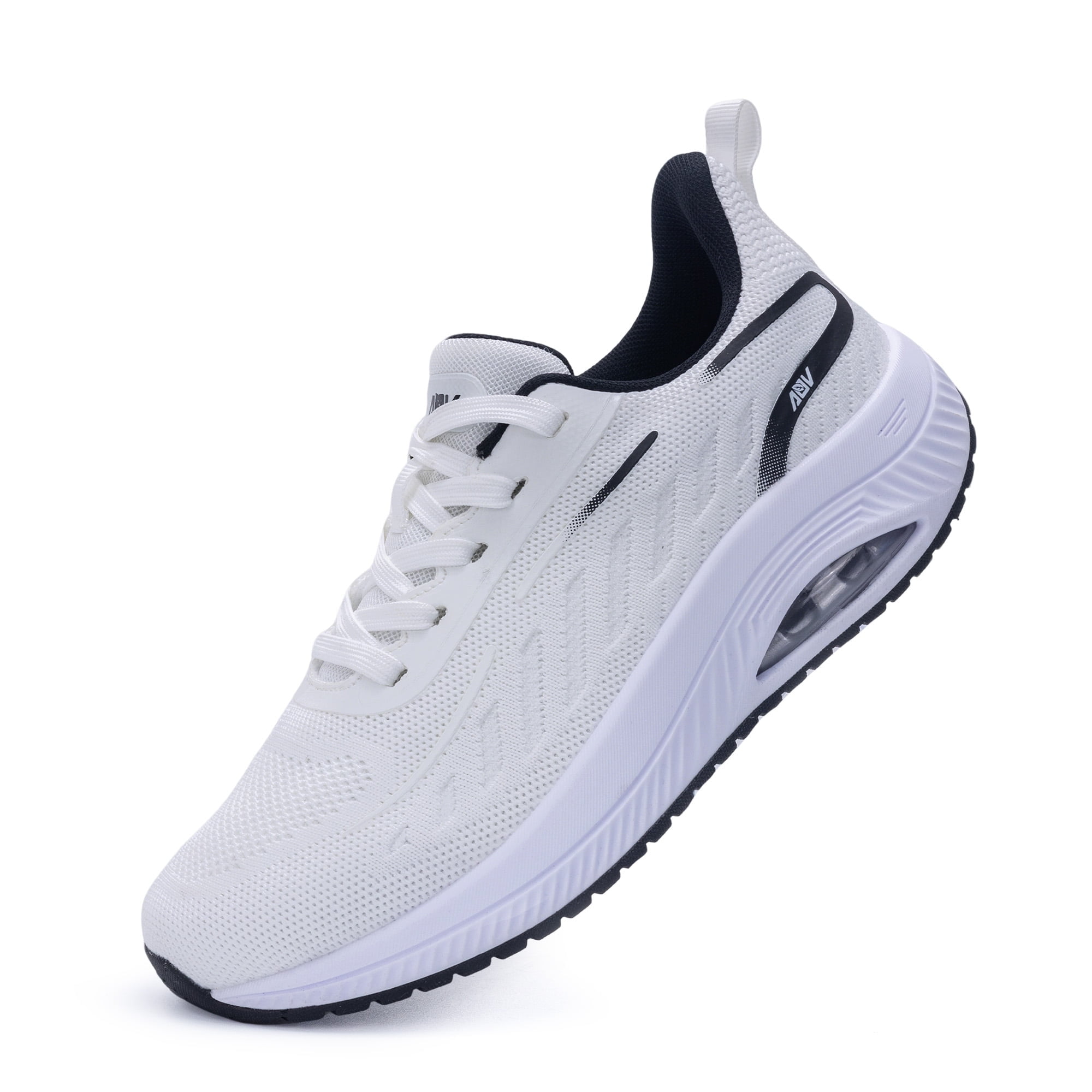 FefiYo Womens Wide Width Walking Shoes Arch Support Casual Gym Workout ...