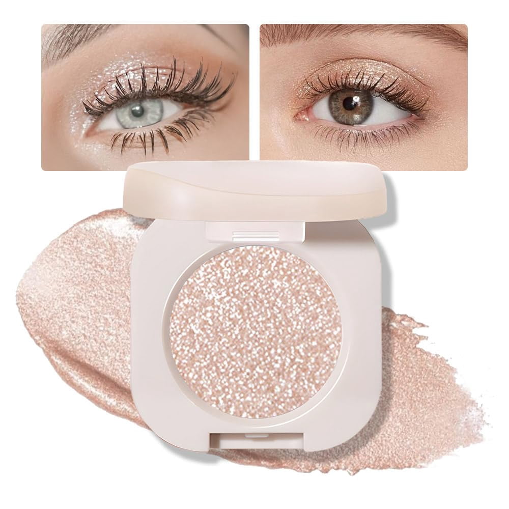 FeiCuiYun Glitter Shimmer Sparkle Eye Shadow Palette Makeup Old Women ...