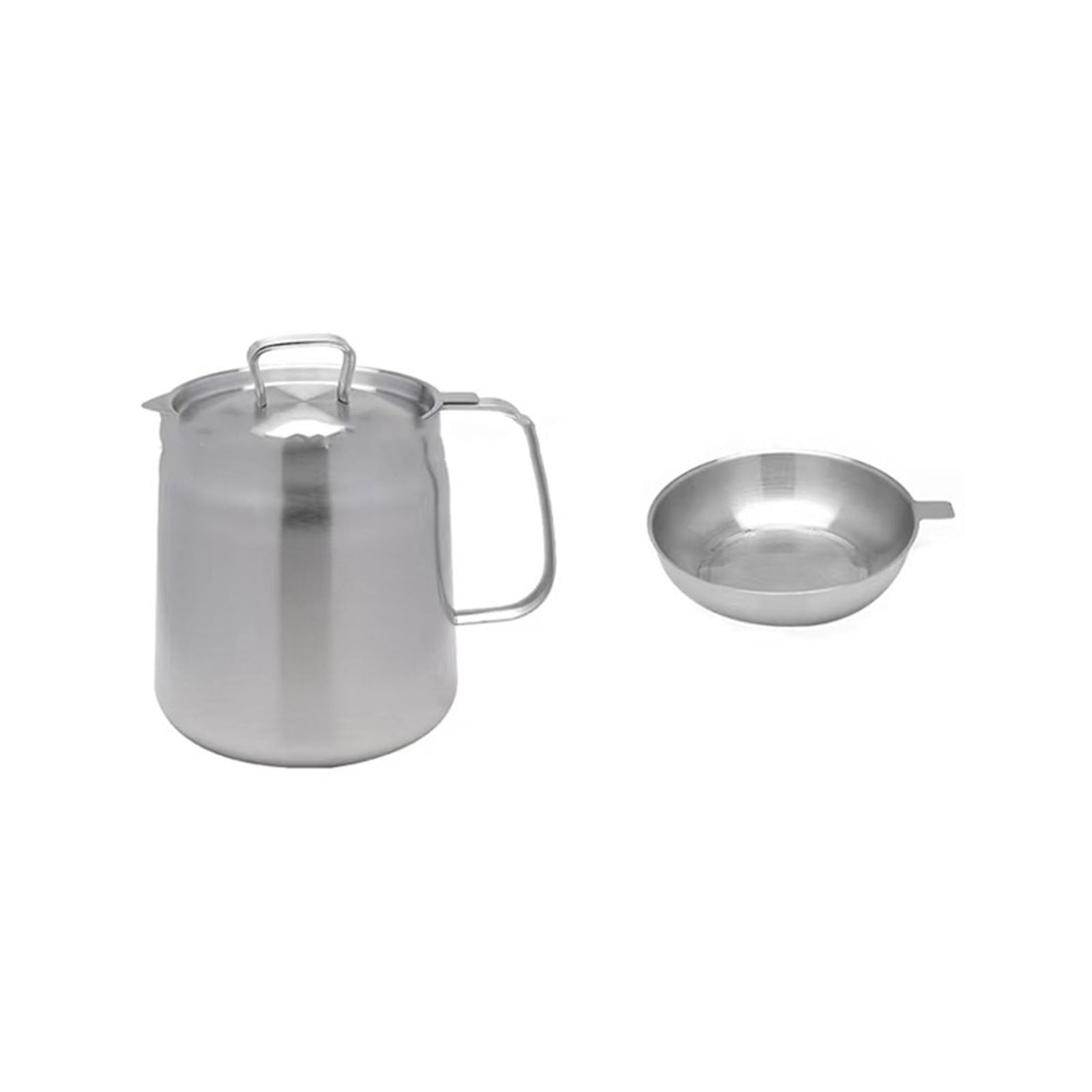 FeiFu 304 Stainless Steel Filter Oil Pot Sanding Kitchen Tool With ...