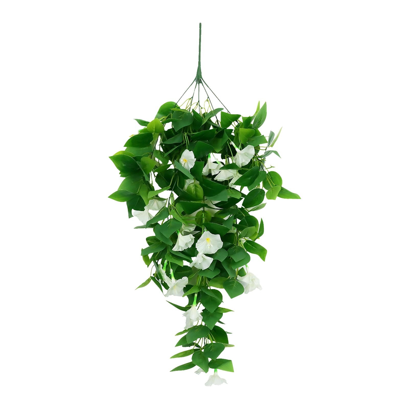 FeiFu Artificial Trumpet Vines Wall Hanging,Multi-Branch Rattan Flower ...