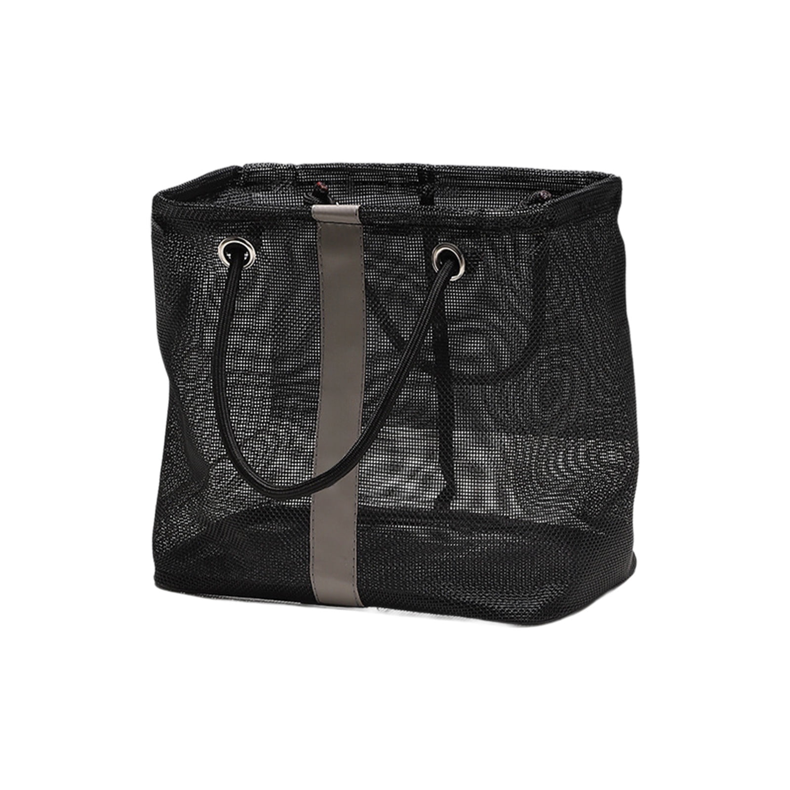 FeiFu Bathroom Mesh Shower Storage Basket Handheld Toiletry Bag Bath ...