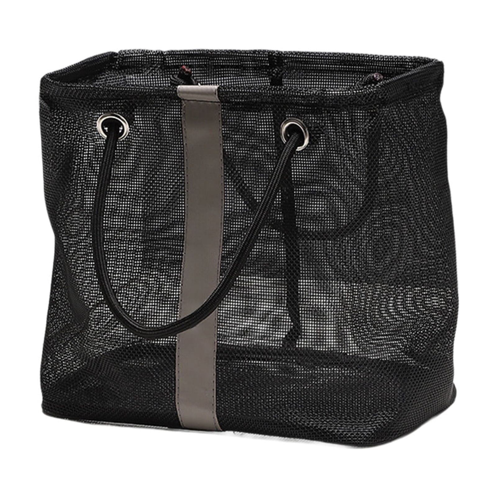 FeiFu Bathroom Mesh Shower Storage Basket Handheld Toiletry Bag Bath ...