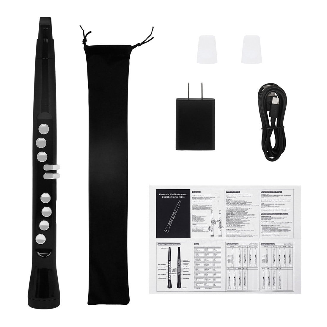 FeiFu Bluetooth Electronic Wind Instrument Electric Saxophone Digital ...