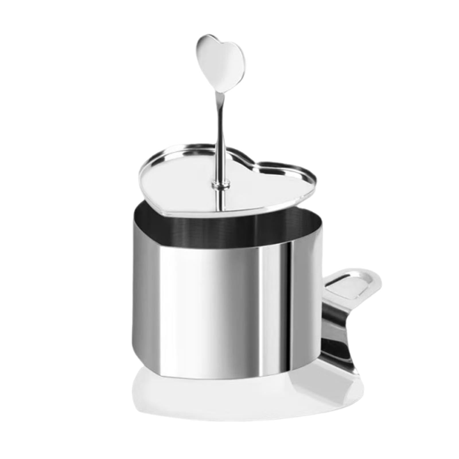 FeiFu Cake Ring Molds, Stainless Steel Round Dessert Molds with Pusher ...