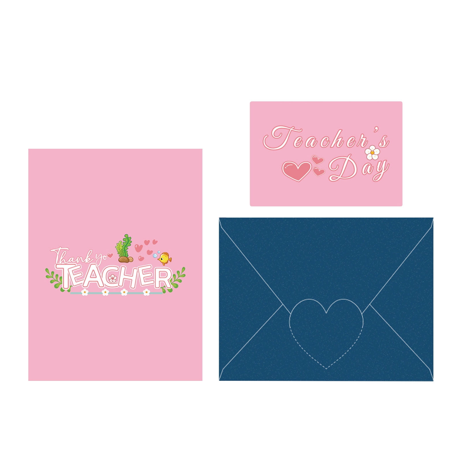 FeiFu Cute Thank You Card for Teachers, Funny Teacher Appreciation ...