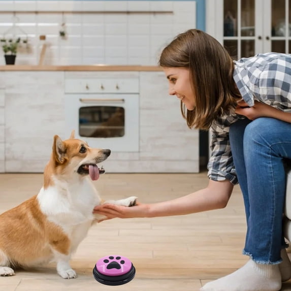 FeiFu Dog Communication Buttons Recordable Pet Training Buttons Pet ...