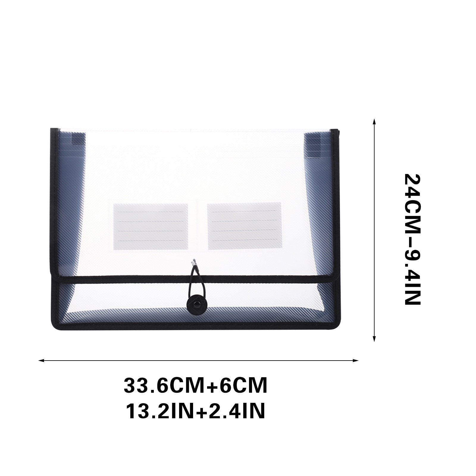 FeiFu Elastic File Folder 3D Colored Document Organizer Vertical ...