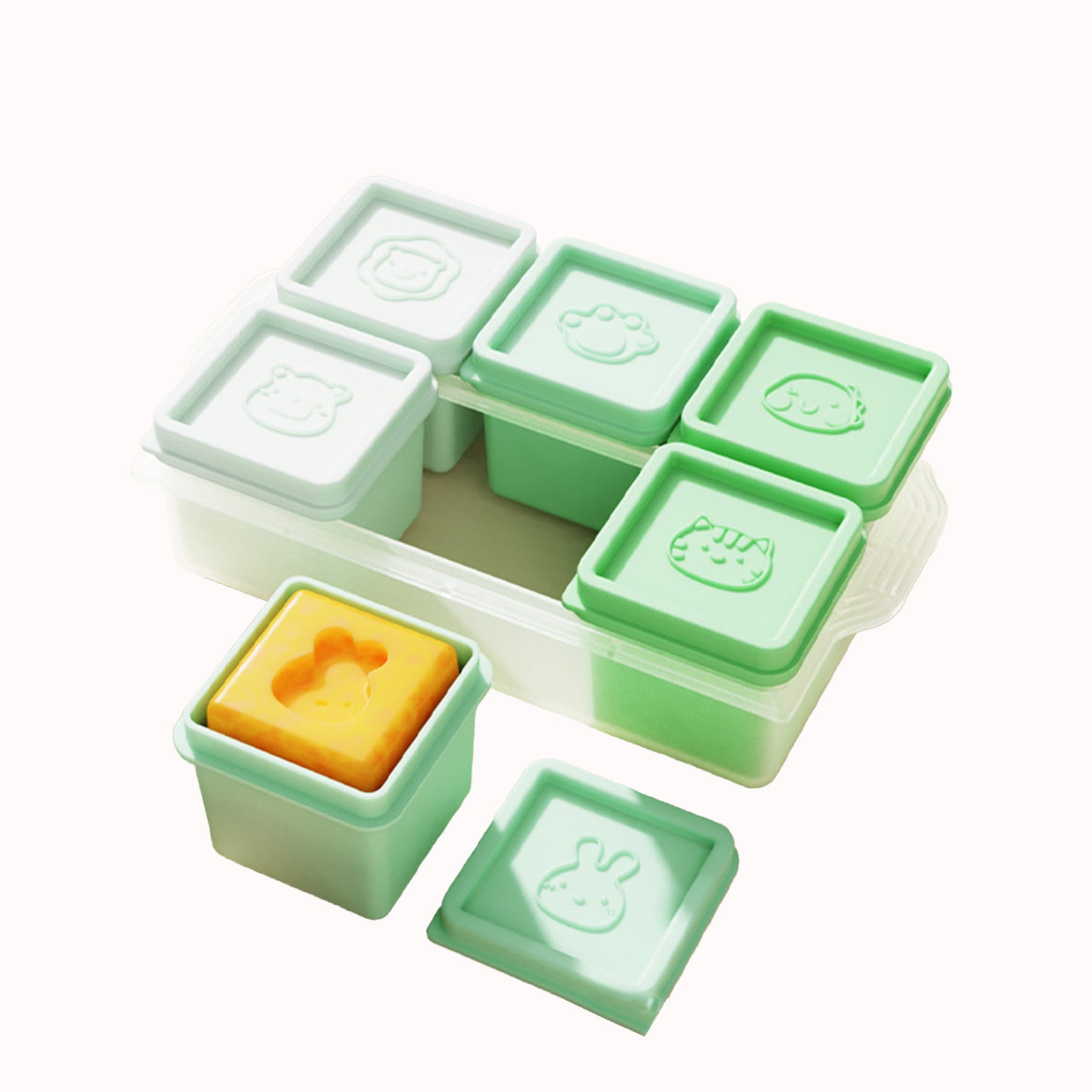 FeiFu Food Freezer Container Airtight Freezer Safe Containers for Food ...