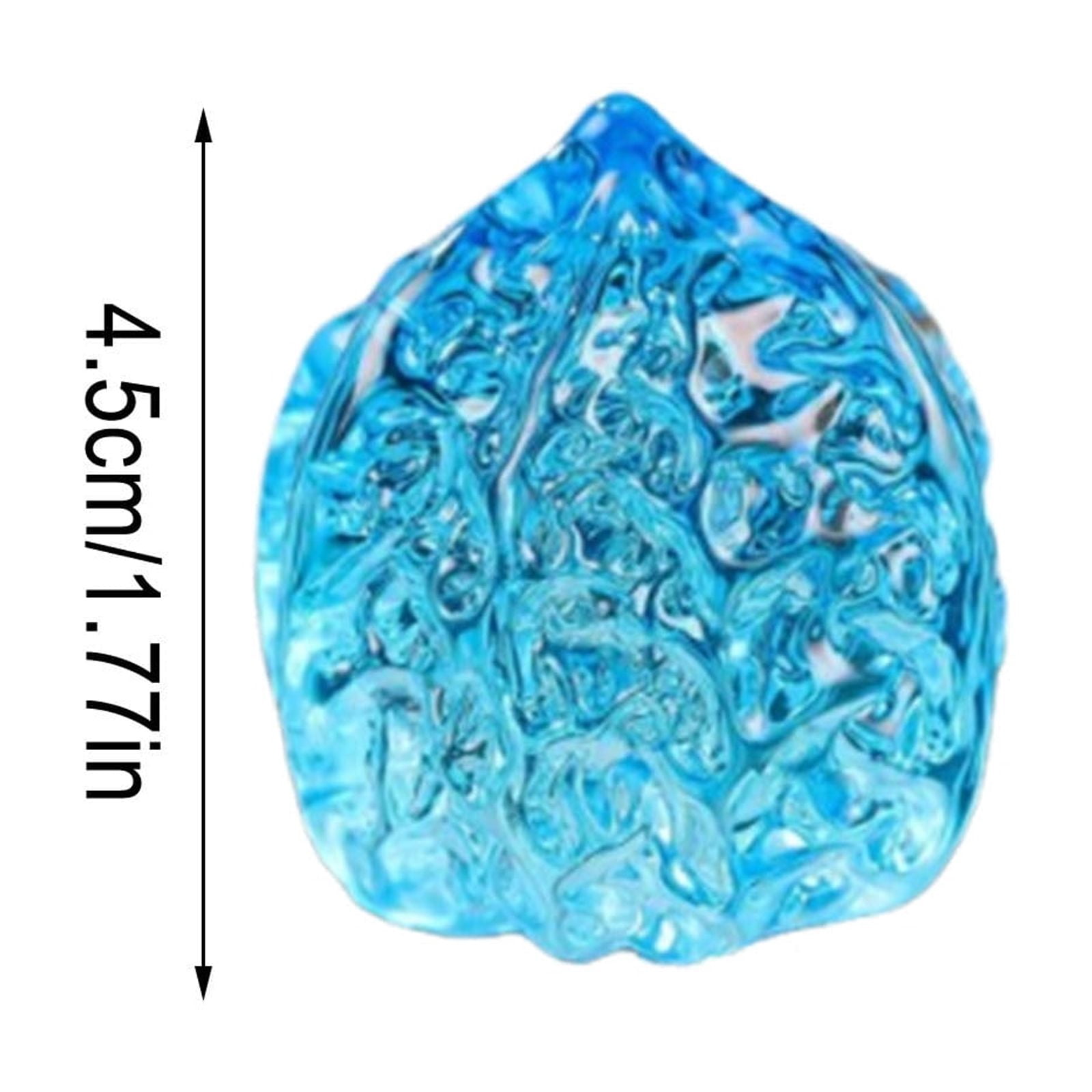 FeiFu Glass Walnut Ornament Home Living Room Desktop Crystal Art Nut ...