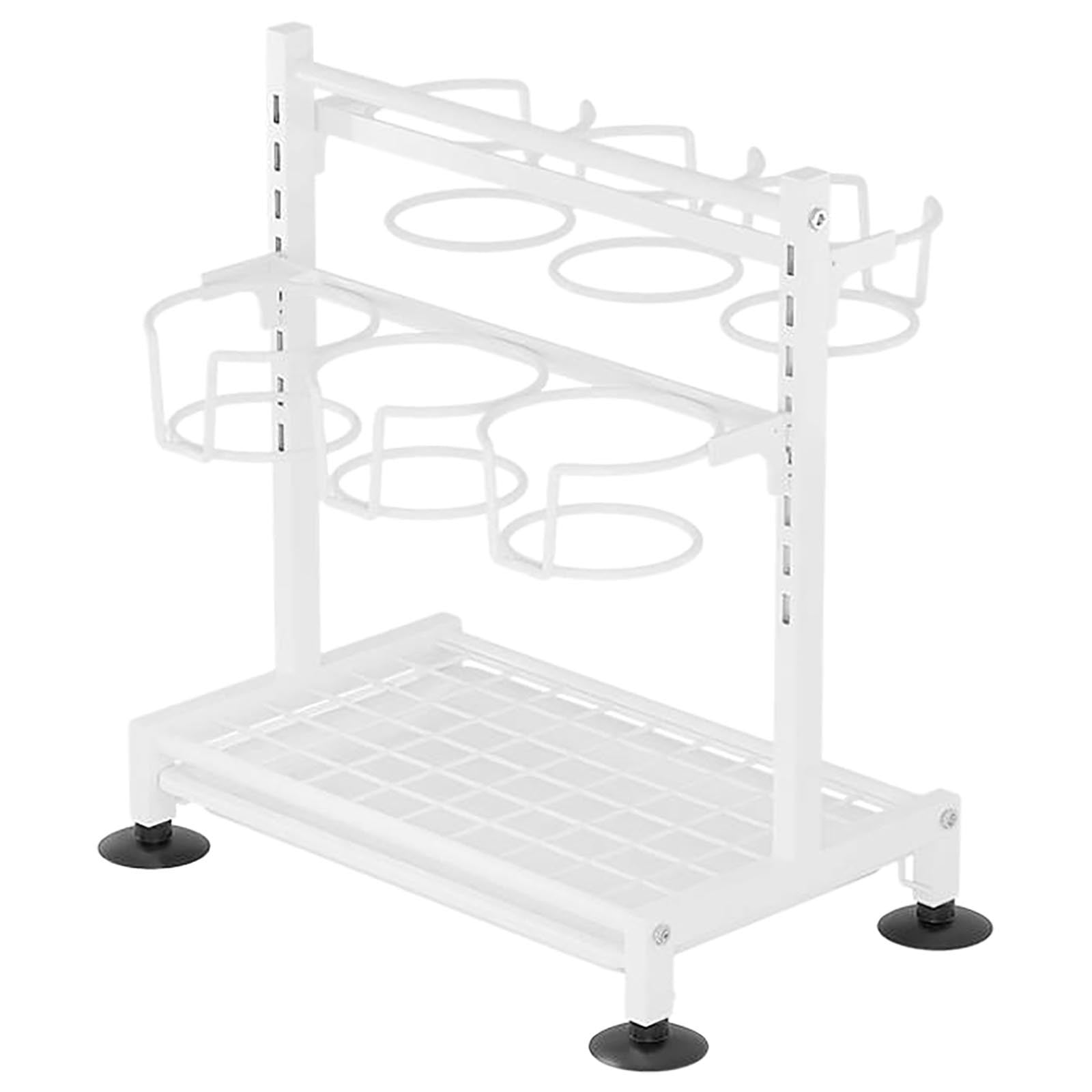 FeiFu Ice Cream Cup Drying Rack with Drains Holes,Countertop Organizer ...
