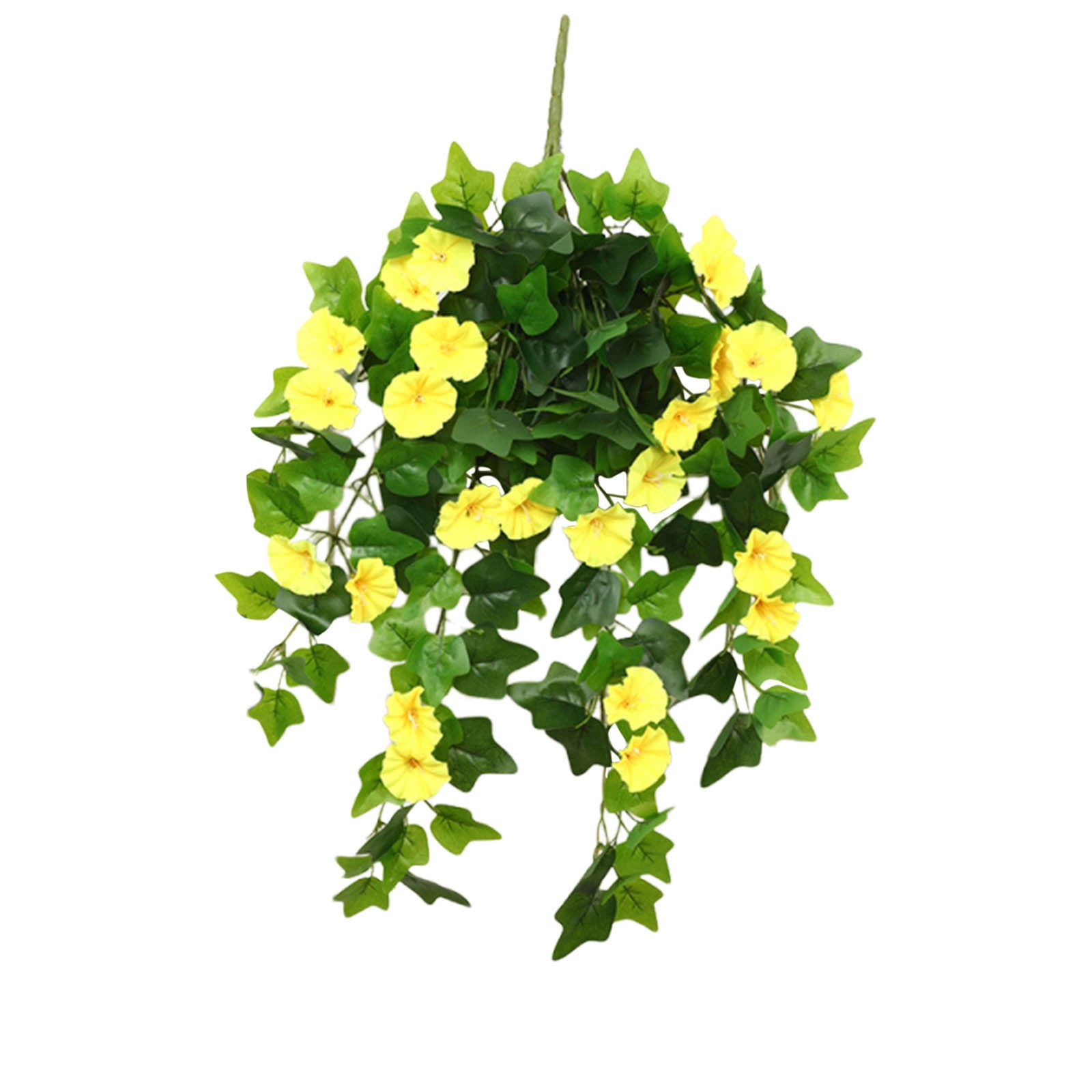 FeiFu Morning Glory Artificial Hanging Plants for Indoor Outdoor ...