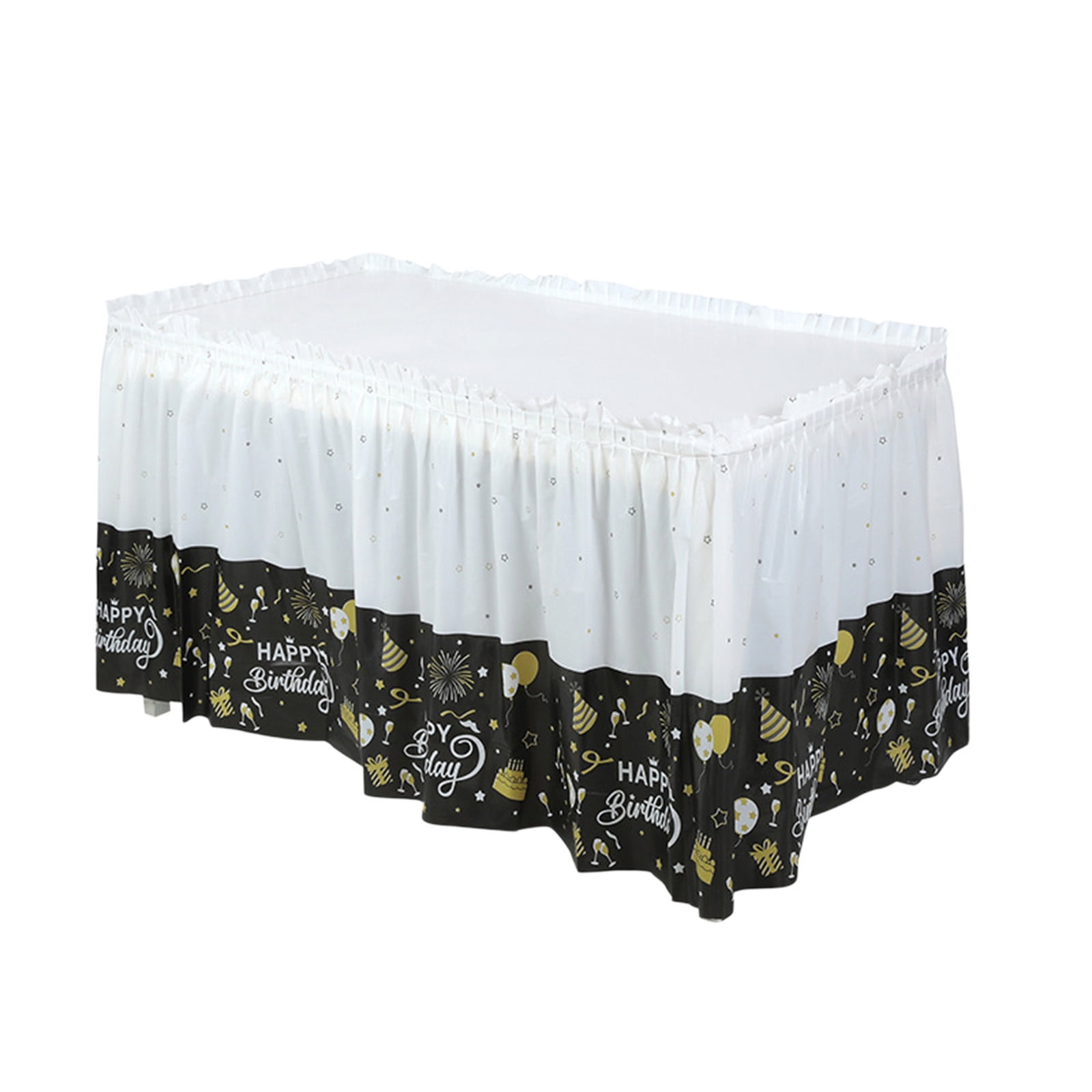 FeiFu Party Table Skirting System Rectangle Table Cover Desk ...