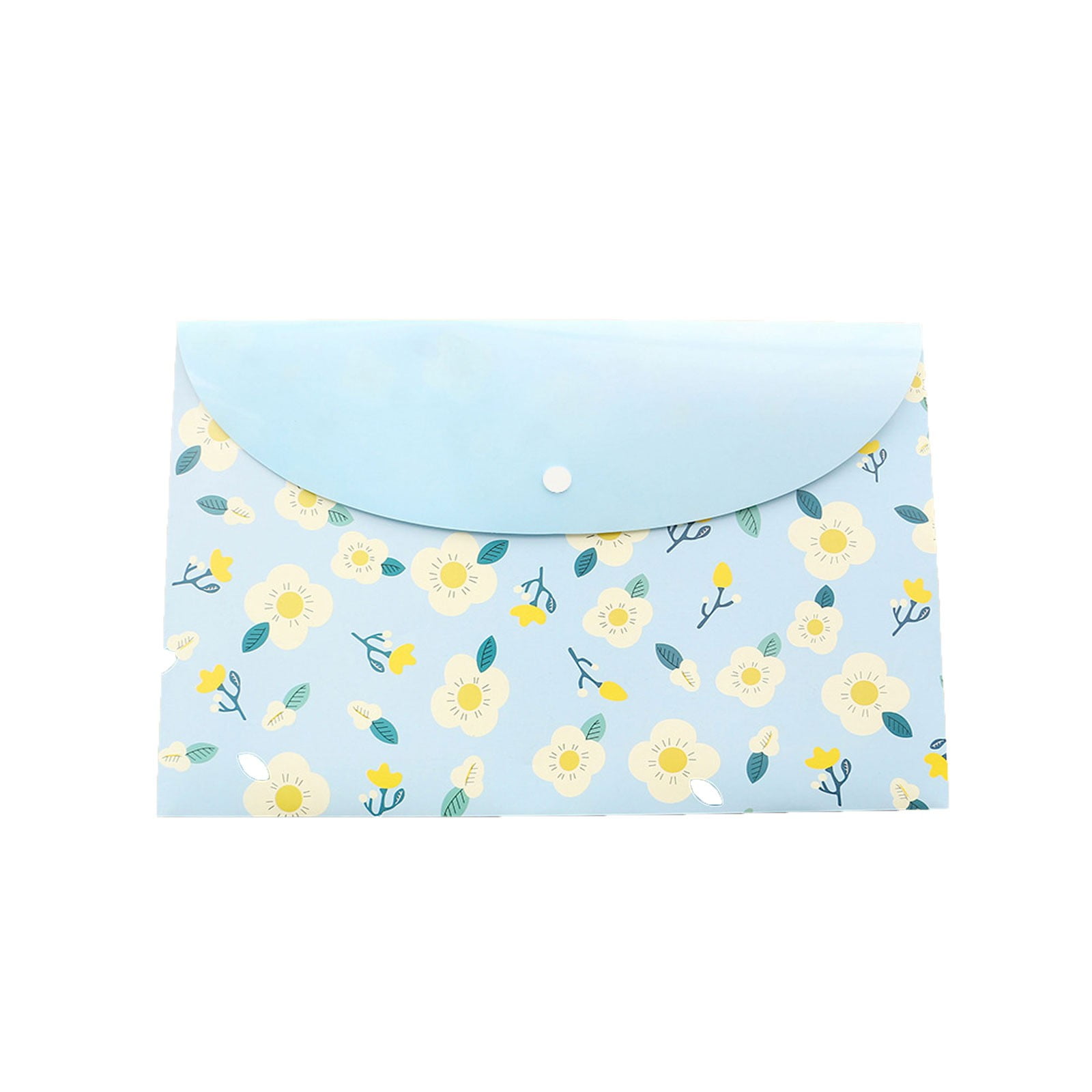 FeiFu Plastic File Folders Envelope Expanding File Wallet Organizer Documents Folder with Snap ...