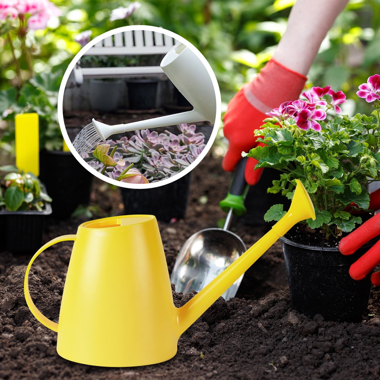 FeiFu Plastic Tube Water Kettle Thickened Balcony Watering Can Long ...