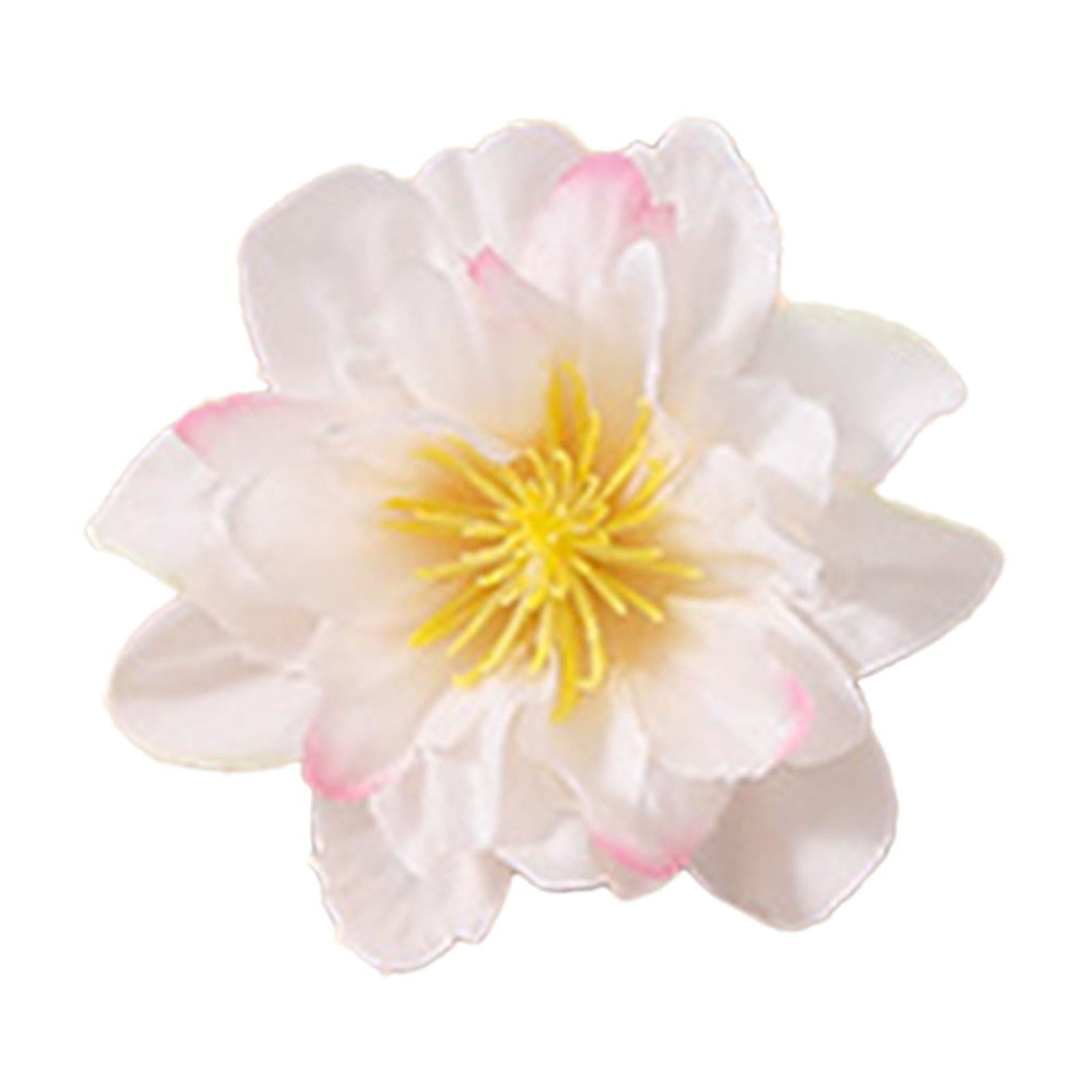 FeiFu Realistic Silk Flower Head DIY Craftes Material Faux Blossomes ...