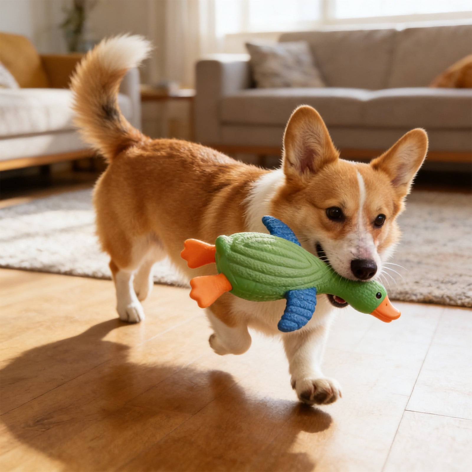 FeiFu Squeaky Dog Toys Shaped Chew Toys Durable Teeth Grinding Boredom ...