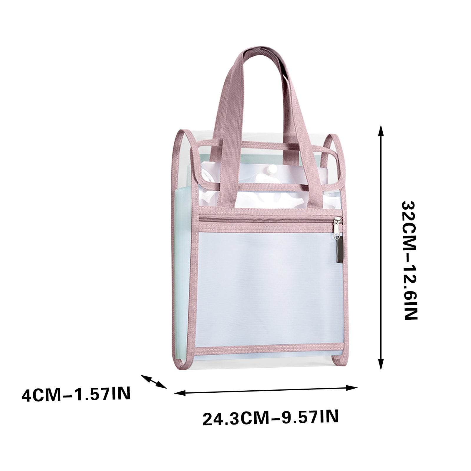 FeiFu Vertical Document Organizer Paper Storage File Bag Portable ...