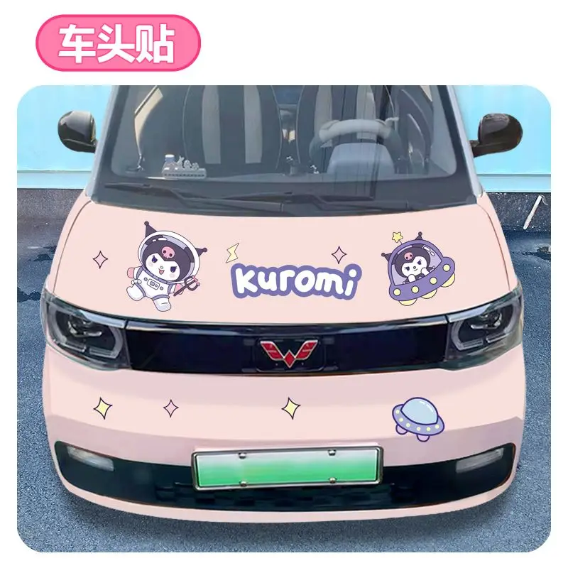 FeiKong Kawaii Sanrio Car Film Car Sticker Cinnamoroll Cartoon Car ...