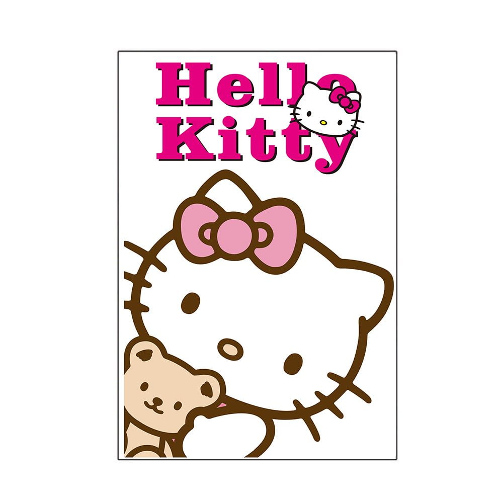 FeiKong Miniso Hello Kitty Sticker Kawaii Door Sticker Self-Adhesive ...