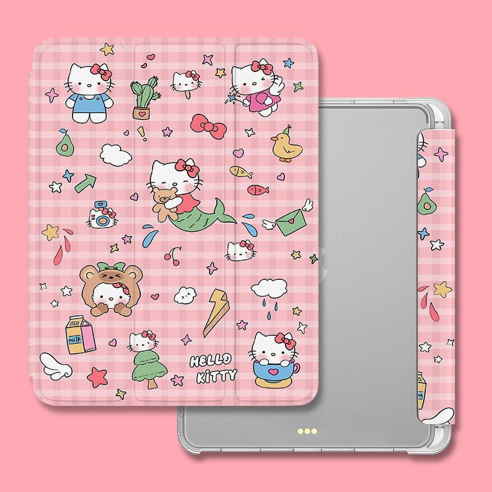 FeiKong Sanrio Hello Kitty Tablet Case for iPad Air 1 2 3 Mini 4 5 6 ...
