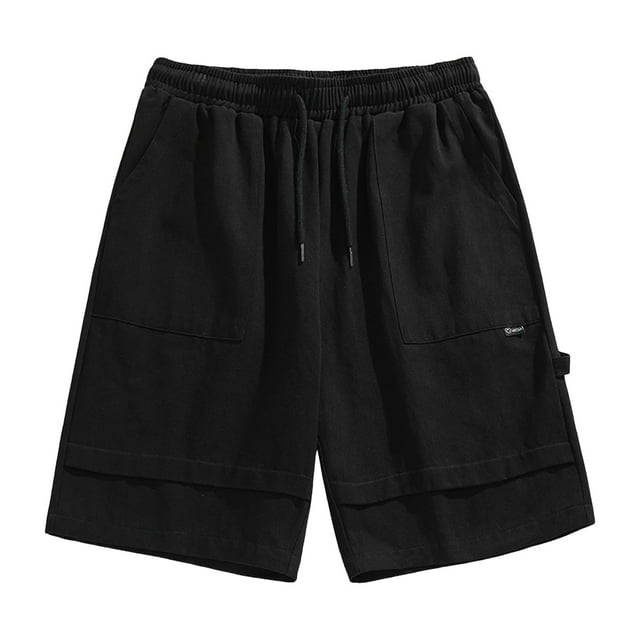 FeiPeng Male New Layered Streamers Design Summer Cargo Shorts Cool Outdoor Quarter Pants ...