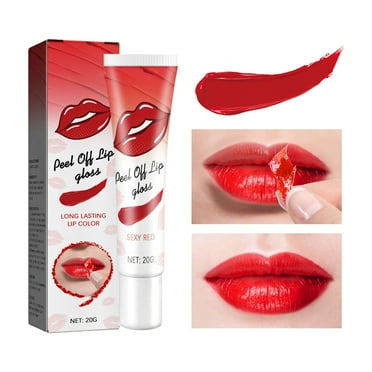 VeniCare 6 Pcs Women Easy Peel Off Long Lasting Makeup Tatto Lip Gloss ...