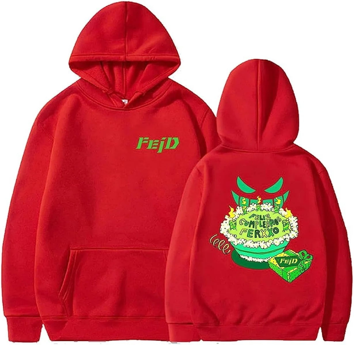 Feid Feliz Cumpleaños Ferxxo Hoodie Merch Casual Hooded Sweatshirt ...