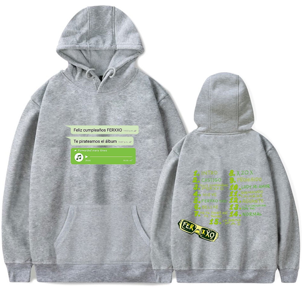 Feid Feliz Cumpleanos Ferxxo Tracklist Merch Hoodies Winter Men/Women ...