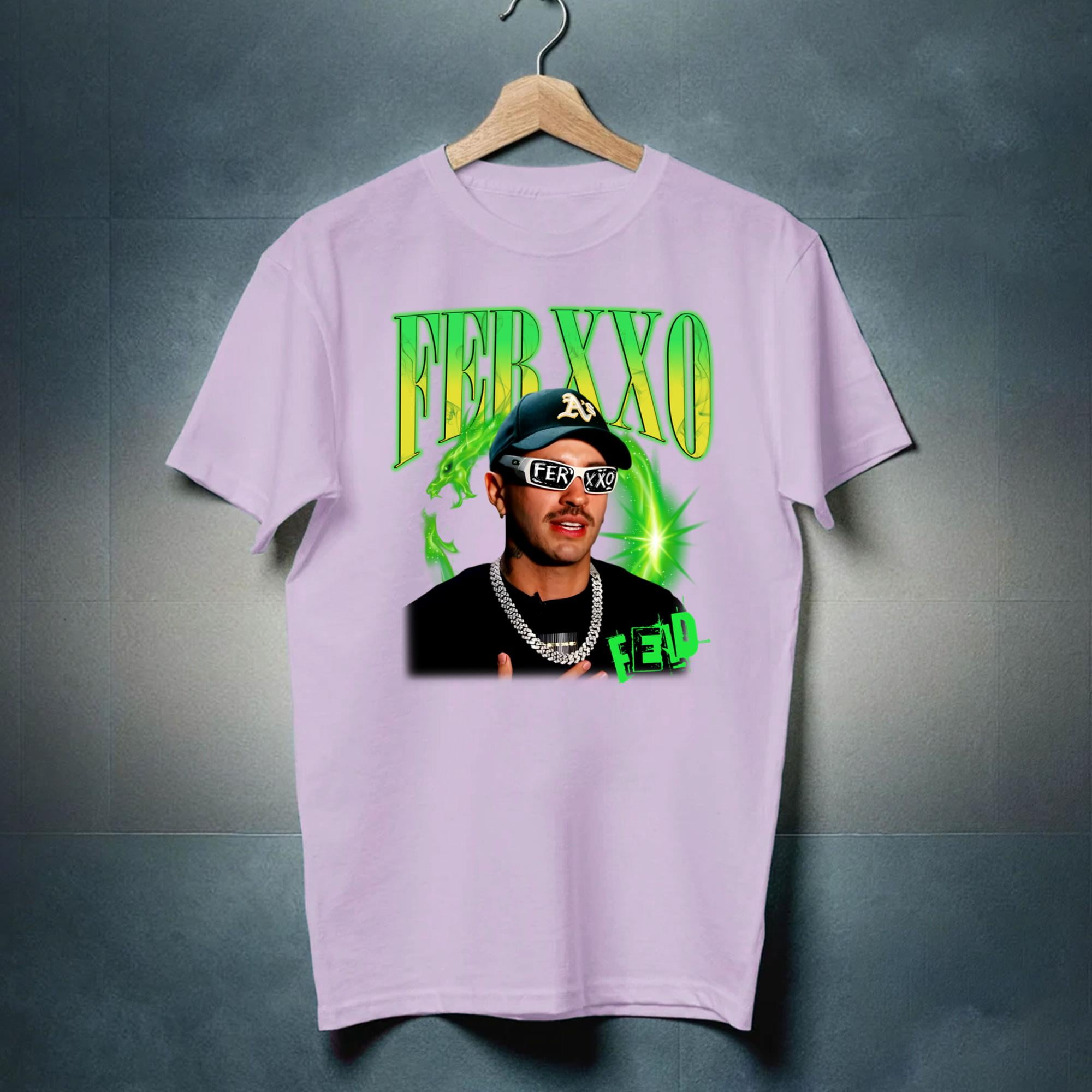 Feid Ferxxo Vintage Washed Shirt, Feid Ferxxo Shirt, Hiphop RnB Rapper ...