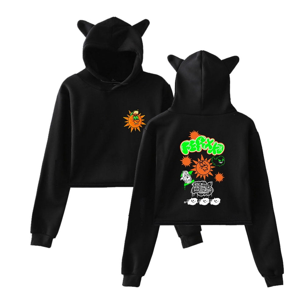 Feid Ferxxo calipsis Tour Merch Cat Ear Hoodie HipHop Style Long ...