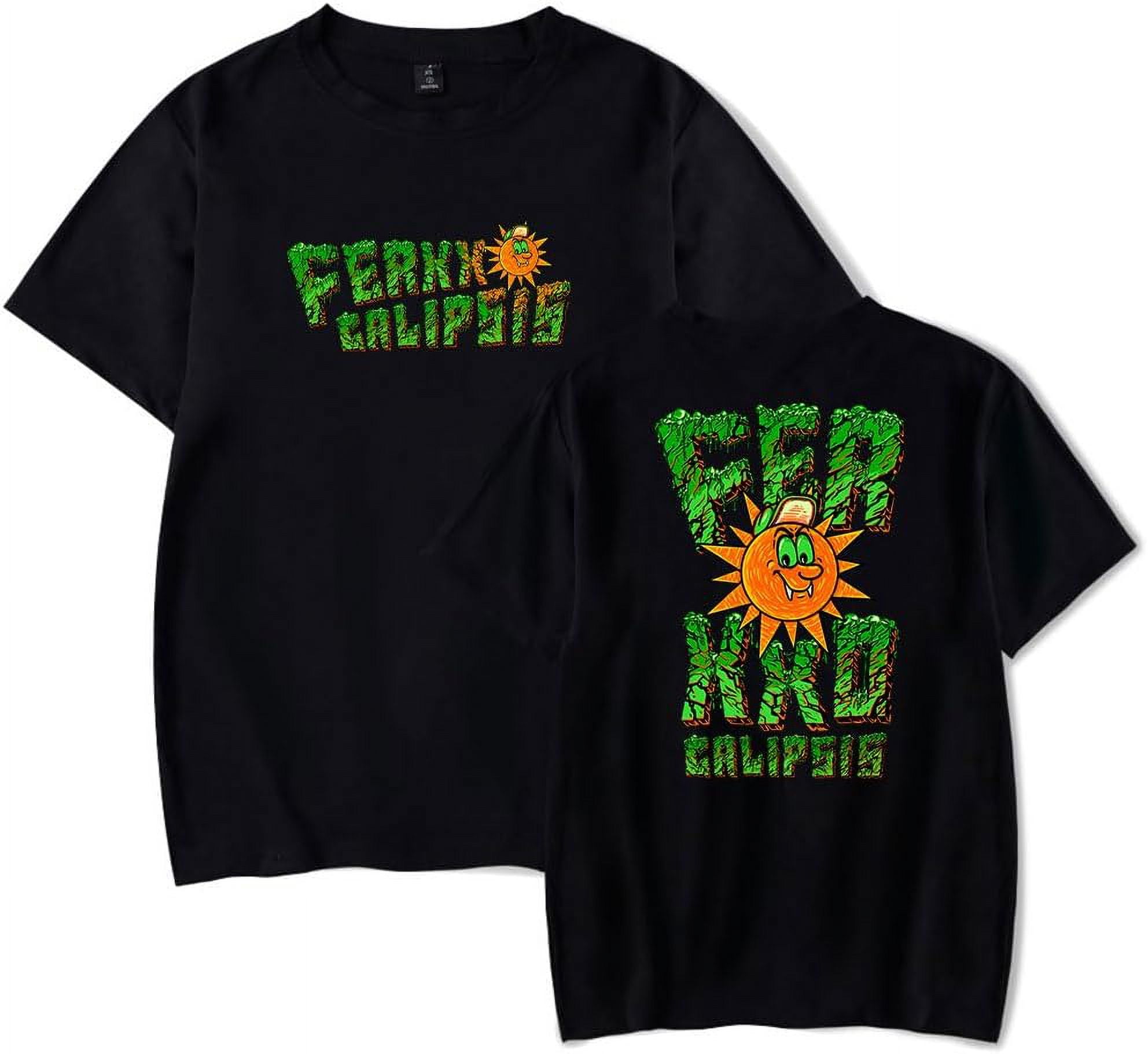 Feid Ferxxocalipsis T-Shirts Ferxxo World Tour Merch pop graphics print ...