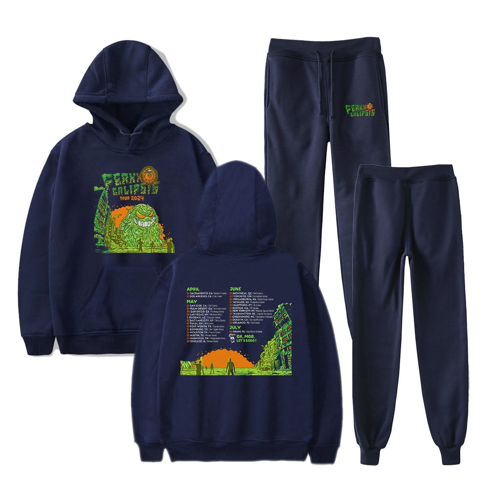 Feid Ferxxocalipsis Tour 2024 Hoodies Set Merch For Men/Women ...