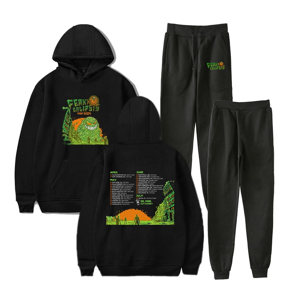 Feid Ferxxocalipsis Tour 2024 Hoodies Set Merch For Men/Women ...