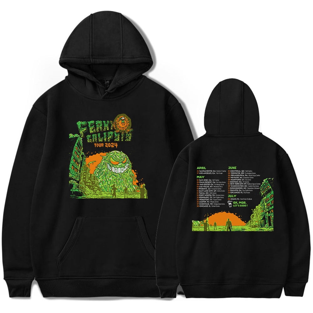 Feid Ferxxocalipsis Tour 2024 Merch Long Sleeve Hoodies For Men/Women ...
