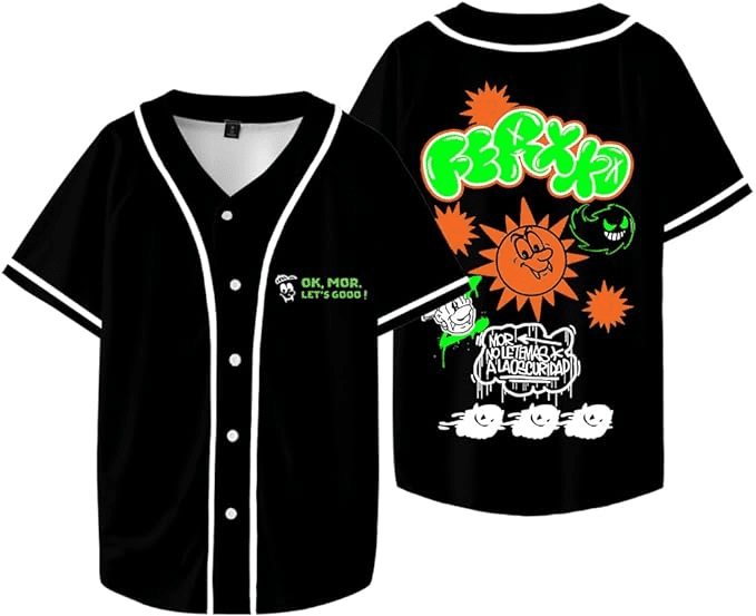 Feid Ferxxocalipsis Tour Merch Baseball Jacket New Logo Tee Women Men ...