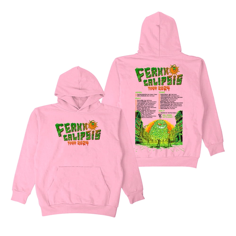 Feid Ferxxocalipsis Tour Merch Hoodies Ferxxo Calipsis Logo Pullovers ...