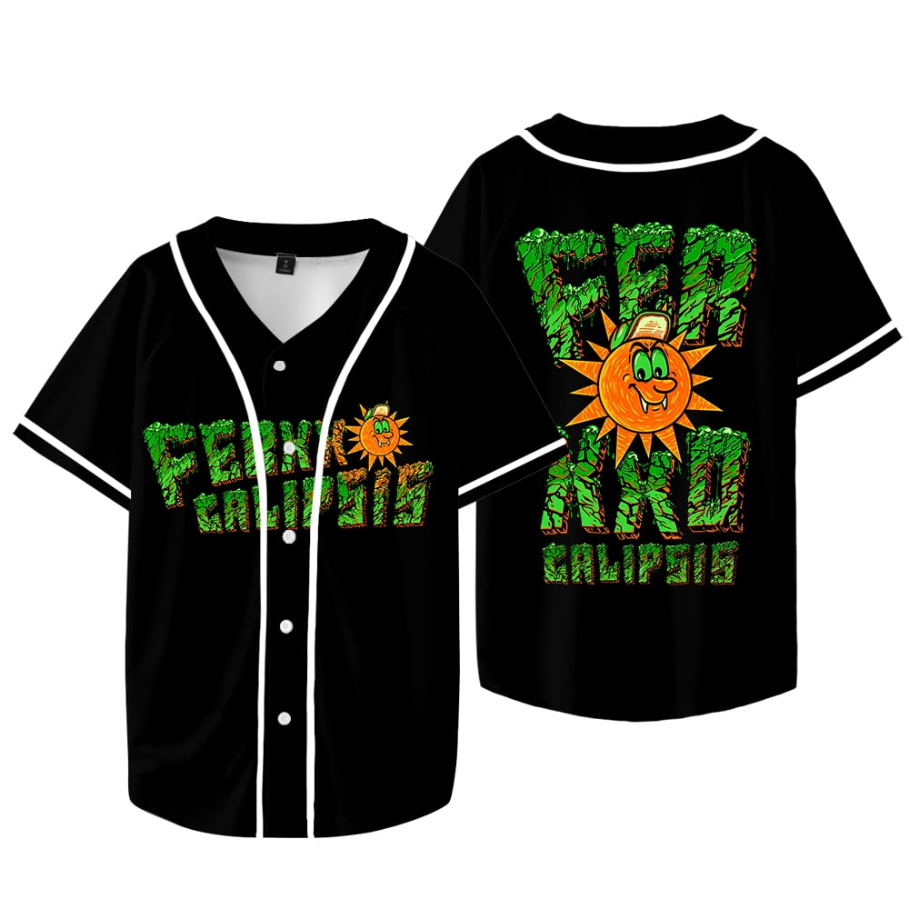 Feid Ferxxocalipsis Tour Merch Jersey Ferxxo Logo Baseball Jacket ...