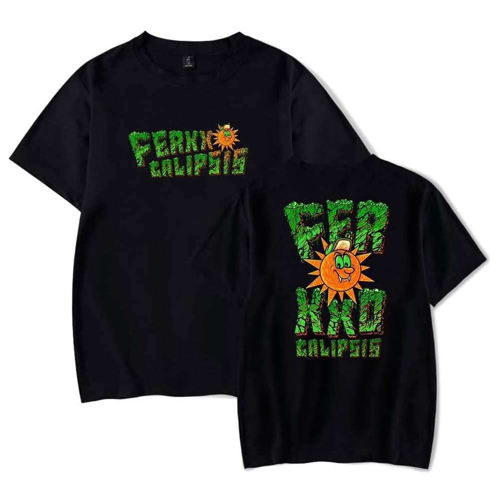 Feid Ferxxocalipsis Tour Merch T Shirt Ferxxo Print Summer Short Sleeve ...