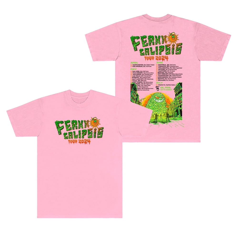 Feid Ferxxocalipsis Tour Merch T-shirts Ferxxo Calipsis New Logo Tee ...