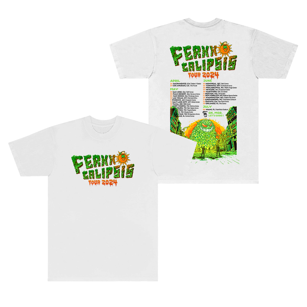 Feid Ferxxocalipsis Tour Merch T-shirts Ferxxo Calipsis New Logo Tee ...