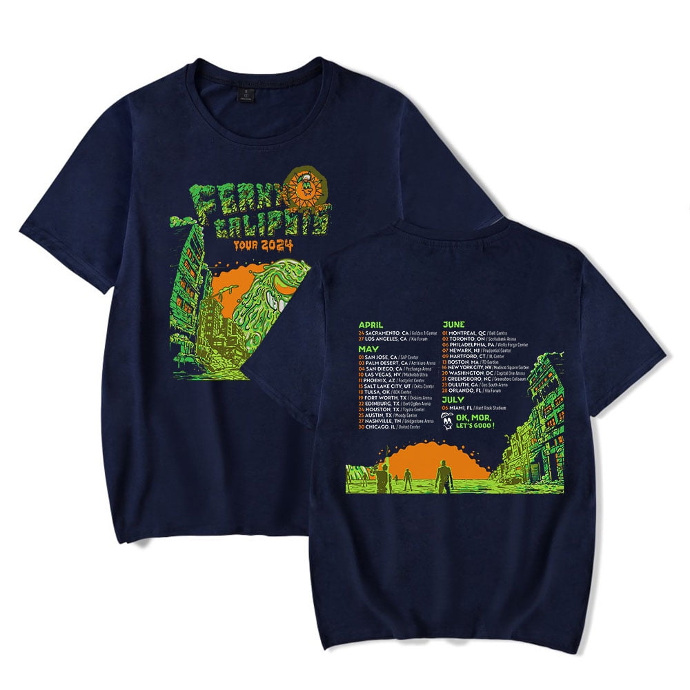 Feid Merch Feid Ferxxo Calipsis Tour 2024 T-shirt Women Men Tee HipHop ...