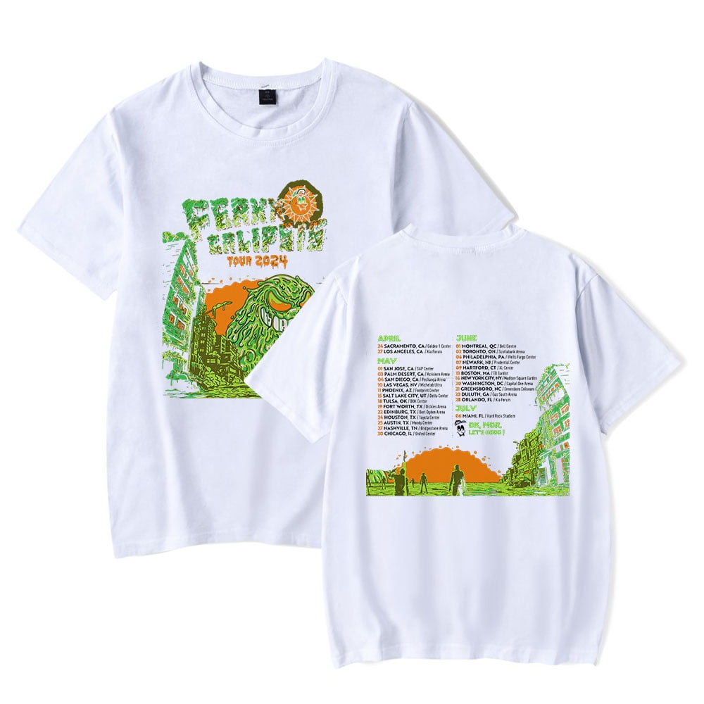 Feid Merch Feid Ferxxo Calipsis Tour 2024 T-shirt Women Men Tee HipHop ...