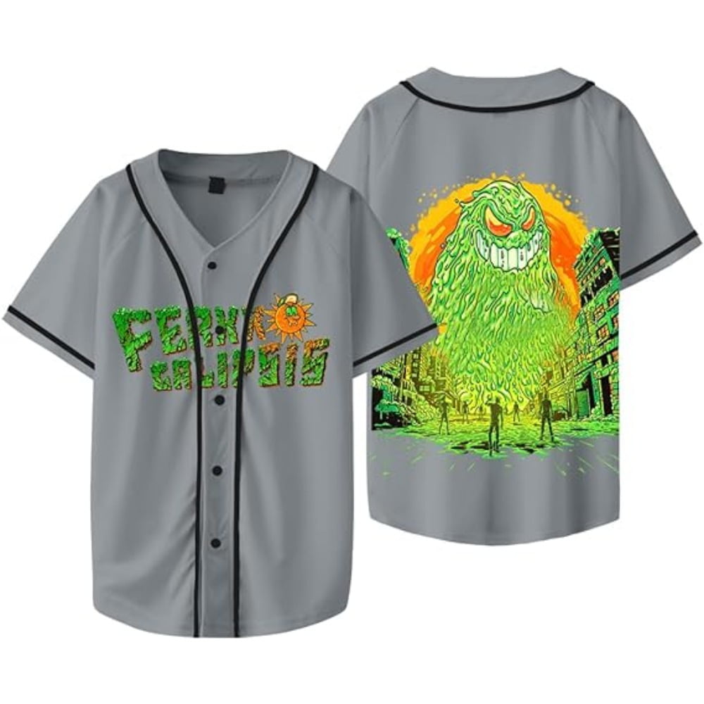 Feid Monster Ferxxo Ferxxocalipsis Tour 2024 Merch Baseball Jersey V ...