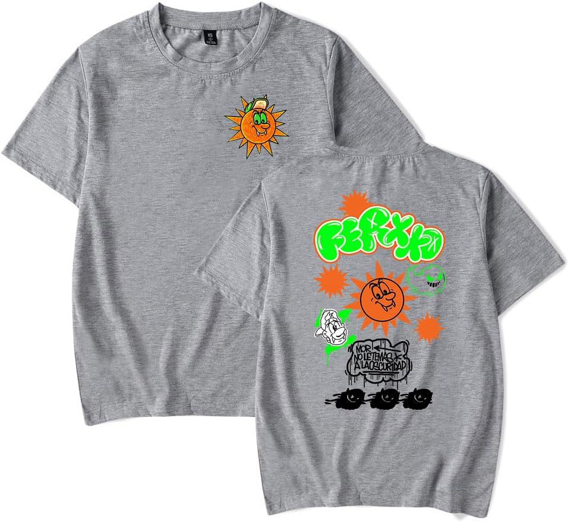 Feid Rapper Ferxxocalipsis Tour T-Shirts Ferxxo Logo Merch Crewneck ...