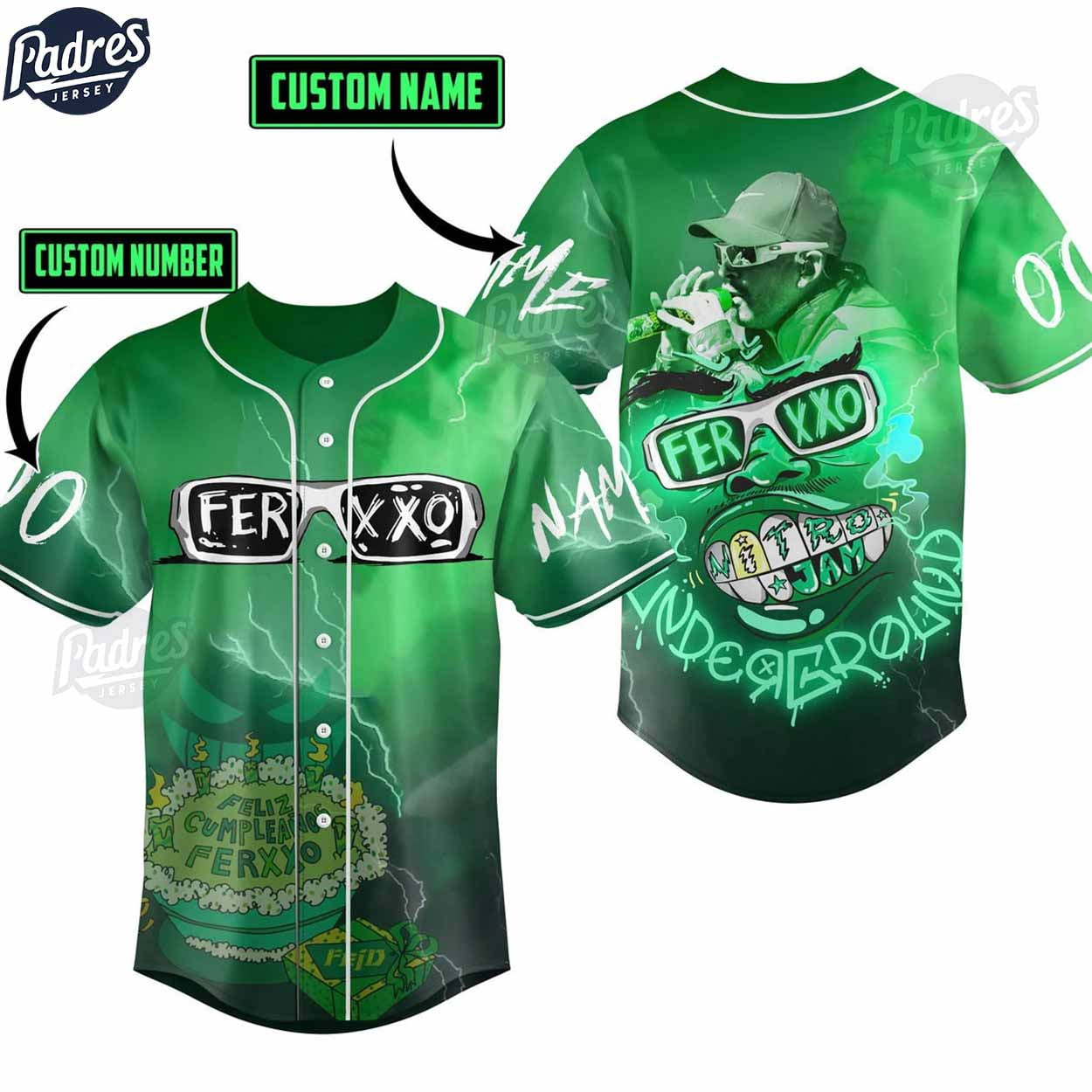Feid Singer Custom Baseball Jersey - Walmart.com