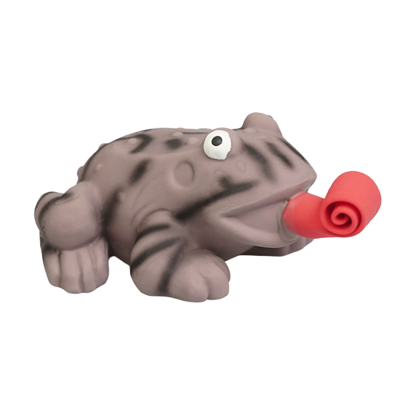 Feierber Dog Grinding Toy No Odor Soft Retractable Tongue Inner Whistle ...